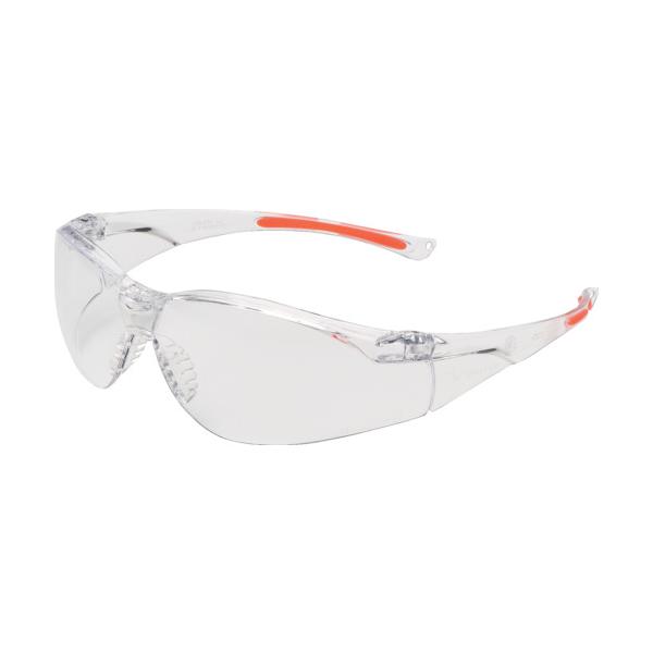 保護具 保護メガネ・防災面 二眼型保護メガネ ●ノーズパットはすべりにくいラバー素材です。●眉毛まで覆えるレンズ形状です。●レンズ色：クリア●テンプル色：クリア●レンズ厚(mm)：2.25●適合規格：EN166、EN170●防曇加工：○●防...