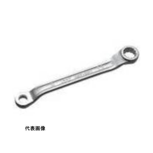 手作業工具 レンチ・スパナ・プーラー めがねレンチ ● 8×11mmのサイズの組み合わせにより1本でフロント・リアに対応できます。●口径上部にストッパーを設け、ブリーダープラグの六角部に固定して作業することがで●タイヤ・足回りに干渉しないシ...