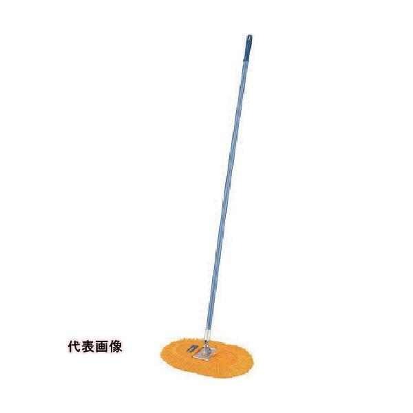 清掃・衛生用品 清掃用品 モップ ●狭い場所も清掃しやすい小型タイプのモップです。●床用モップ。●幅(mm)：430●長さ(mm)：1340●全長(mm)：1340●帯電剤塗布済●ハンドル:スチールパイプ●ヘッド:スチール●糸:綿　100%