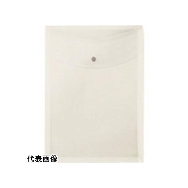 オフィス・住設用品 文房具 書類ケース・バッグ ●背面にクリアポケットが付いたエンベロープです。●しっかりとまるホック式です。●書類を入れたまま中身が見える背面ポケット付です。●規格：Ａ４タテ型●色：クリア●厚さ：０．２ｍｍ●外形寸法：縦３...