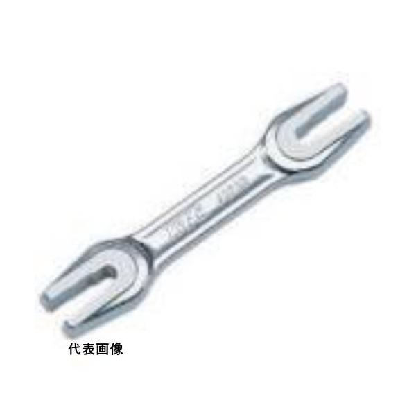 手作業工具 車輌整備用品 車輌整備用工具 ●1本のレンチで６サイズに使用でき、大半の車両に適用できます。●スポークニップルの締付け調整・点検作業に。●全長(mm)：100●適合サイズ(mm)：4.5 5.1 5.8 6.1 6.4 6.6●...