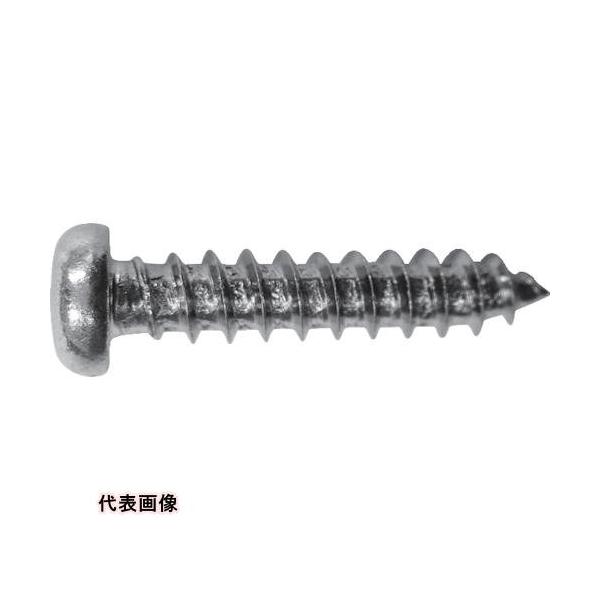 金物・建築資材 ねじ・ボルト・ナット タッピングねじ ●下穴だけで締結が出来る薄板鋼板用のねじです。●一般的な鍋頭です。●購入しやすい少量パックです。●薄鋼板(下穴必要)・木材・後施工プラグなどに。●寸法(mm)d：3.5●寸法(mm)L：...