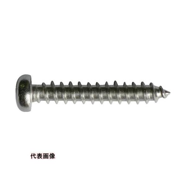 金物・建築資材 ねじ・ボルト・ナット タッピングねじ ●下穴だけで締結が出来る薄板鋼板用のねじです。●一般的な鍋頭です。●購入しやすい少量パックです。●薄鋼板(下穴必要)・木材・後施工プラグなどに。●寸法(mm)d：3●寸法(mm)L：16...