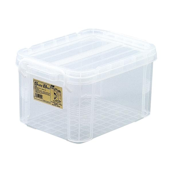 物流・保管用品 収納用品 フタ式収納ケース ●積み重ねできる丈夫な収納ボックスです。●500ml缶が12本入るサイズ感です。●工具収納から押し入れ収納まで、様々なシーンで使えます。●フタを固定するストッパー付きです。●中身が分かりやすいクリ...