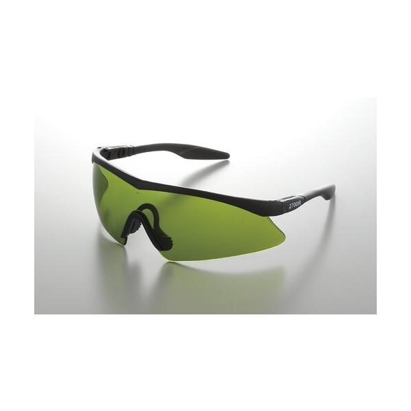 保護具 保護メガネ・防災面 溶接用保護メガネ ●広いクリアーな視界とフィット感の良さが大好評な遮光めがねです。●＃1.4〜5まで豊富な番手を取り揃えています。●レンズ色：緑系●テンプル色：ブラック●フレーム色：ブラック●幅(mm)：154●...