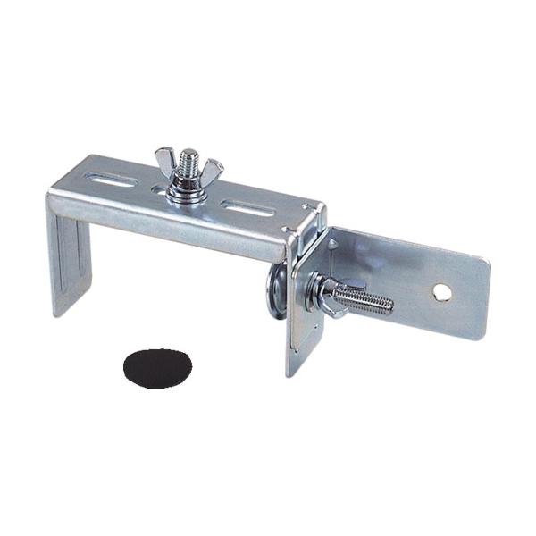 安全用品 安全用品 安全ミラー ●ガレージミラー取付専用金具です。●ブロック塀の側面に取り付けにお使いいただけます。●調整範囲（mm）：90〜180●金具：スチール