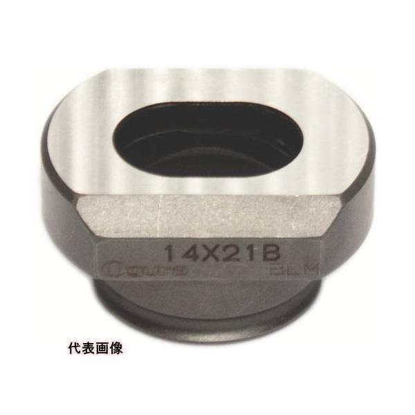 電動・油圧・空圧工具 油圧工具 電動式パンチャー ●長穴ダイスです。●Nシリーズパンチャー用の替刃に。●穴あけ最大能力(mm)ステンレス：6●穴あけ最大能力(mm)鉄：9●穴径(mm)：12×18●適合機種：HPC-N6150W/N186W...