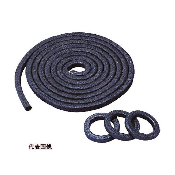 工事・照明用品 管工機材 ガスケット ●柔軟性に優れ、耐磨耗性を有しています。●比較的多彩な流体に適合します。●主として回転ポンプに使用します。●工業用水、都市廃水、動・植物・鉱物油、弱酸、弱アルカリなどの回転軸シールとして使用。●幅(mm...