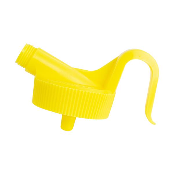 研究用品 ボトル・容器 オイラー・オイルジョッキ ●全て国内生産で高い品質を保持しています。●品名：キャップ　イエロー●適合機種：#301#3011#3012#3013●フルプラ　ジェットオイラー用部品