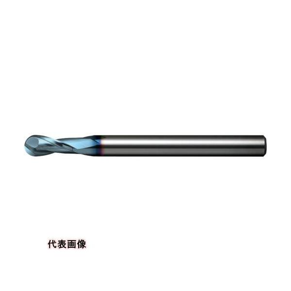 切削工具 旋削・フライス加工工具 超硬ボールエンドミル ●独自の刃形状により、コーナー部や側面加工時のビビリを抑制します。●被削材：アルミ合金、銅、樹脂。●ボール半径(mm)：R0.75●首下長(mm)：15●刃長(mm)：1.1●全長(m...