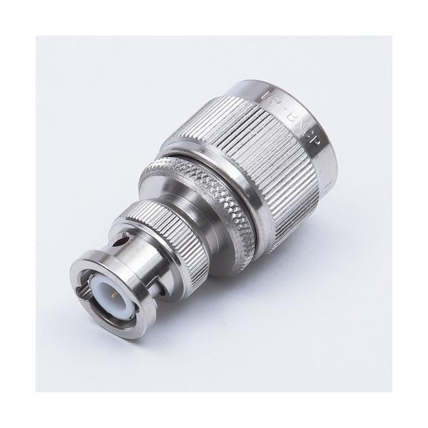 電子機器 電気・電子部品 コネクタ ●変換コネクタです。●BNC−N。●BNC型プラグとN型プラグを有する変換コネクタです。●異なる型のコネクタをジョイントするために使用されます。●本体は黄銅にニッケルメッキになります。●コネクタ形状：変換...