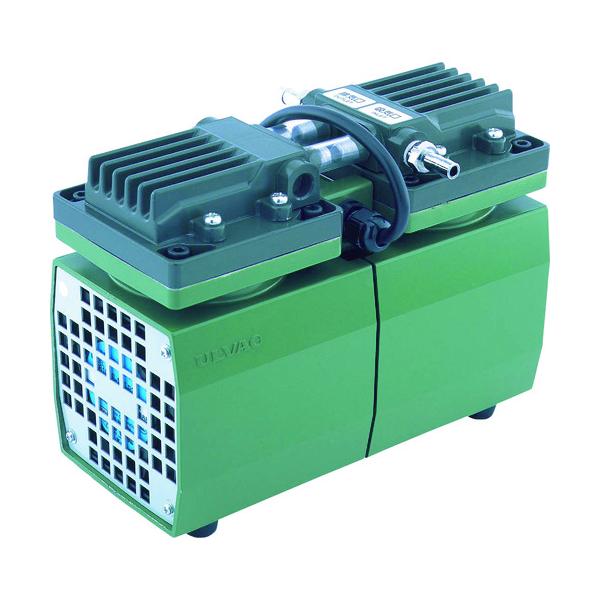 工事・照明用品 ポンプ 真空ポンプ ●ゴムの薄膜(ダイアフラム)の往復運動を利用して排気を行う真空ポンプです。●接ガス部には油、水などは使用していないドライ真空ポンプです。●サーマルプロテクタを内蔵し、安全面も配慮しました。●シンプル構造で...