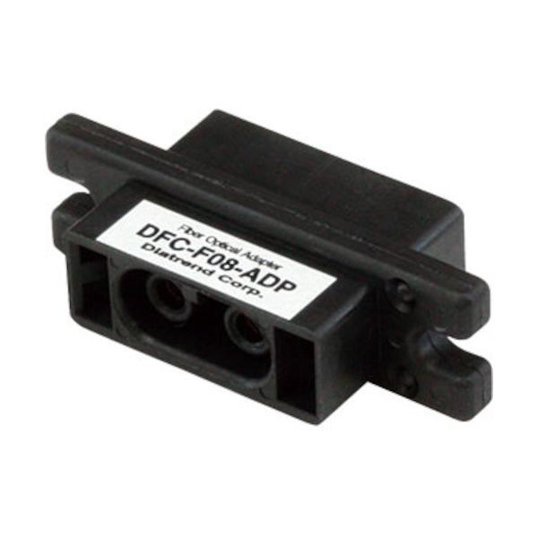 電子機器 電設配線部品 光ファイバーケーブル資材 ●2芯用光ファイバーケーブル中継アダプタ●F08コネクタ同士またはF06コネクタ同士を中継●汎用イーサネット対応の光ファイバーケーブル中継アダプタです。●タイプ：F08コネクタ中継●芯数：2...