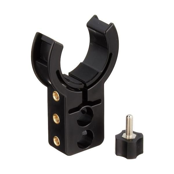 測定・計測用品 光学・精密測定機器 マイクロスコープ ●DinoLite本体をはさみ付けてスタンドに取り付けるためのプラスチック製標準ホルダーです。●Dino‐Liteシリーズ用ホルダー