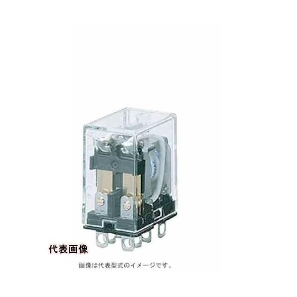 電子機器 電気・電子部品 センサー ●パワー開閉の小形汎用リレーです。●コイル定格：DC24V36.9mA●接点構成 2c●接触機構 シングル●接点材質： Ag合金●端子構造 プラグイン端子●保護構造 閉鎖型（ケース入り）●動作表示 LED