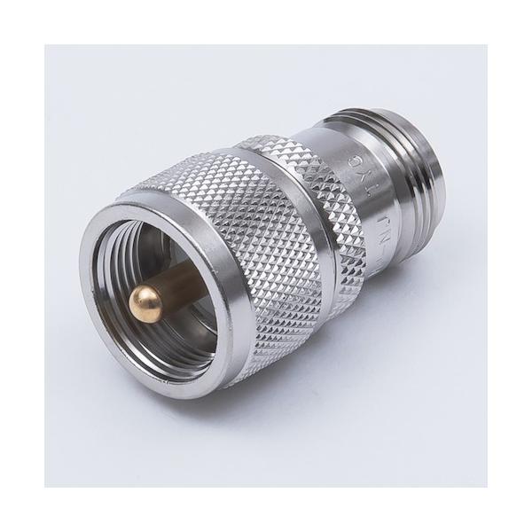 電子機器 電気・電子部品 コネクタ ●変換コネクタです。●M型プラグとN型ジャックを有する変換コネクタです。●異なる型のコネクタをジョイントするために使用されます。●本体は黄銅にニッケルメッキになります。●コネクタ形状：変換コネクタ●特性イ...