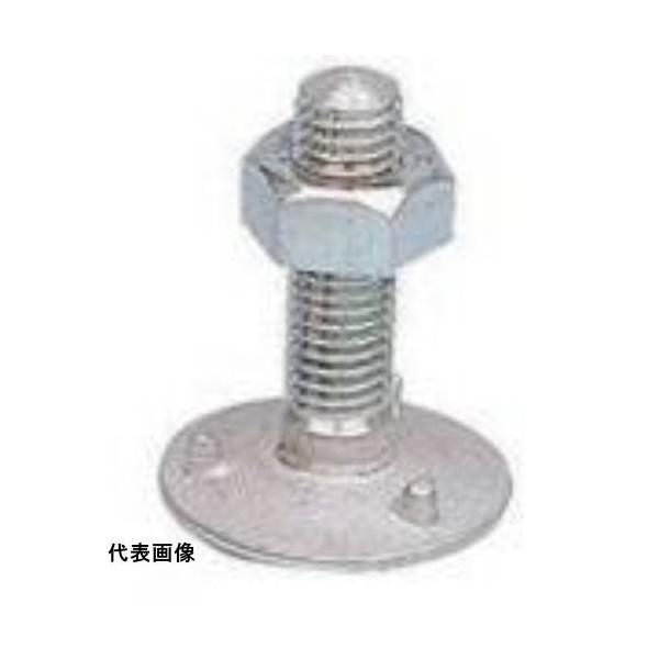 搬送機器 コンベヤ バラ物用ベルトコンベヤ ●爪が出ているためベルトに喰込み滑りません。●バケットの取付。●ねじ径：M10●ベース幅(mm)：32●全長(mm)：40●ステンレス