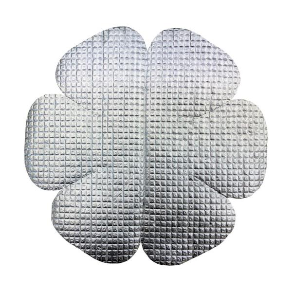 環境改善用品 暑さ対策用品 頭・首元冷却材 ●反射率98％の遮熱材で侵入した二次輻射熱をカットします。●ヘルメットの内部に装着するので、強度に影響はありません。●面ファスナーで取付簡単、取り外しもワンタッチです。●水洗いができるので衛生的。...