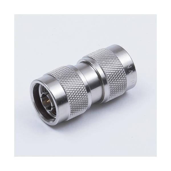 電子機器 電気・電子部品 コネクタ ●Nコネクタのアダプターです。●N型中継用アダプタです。●本体は黄銅にニッケルメッキ。●プラグ−プラグ型です。●75Ω仕様との互換性はありません。●類似名称：NP-NP。●コネクタ形状：Nコネクタ●特性イ...