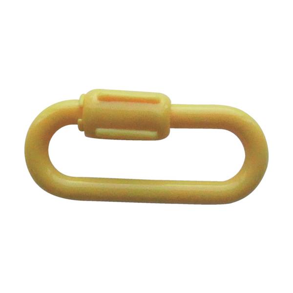 安全用品 安全用品 プラチェーン ●ネジ式連結パーツです。●プラチェインの連結パーツです。●色：黄●径(mm)：6●A(mm)：47.3●B(mm)：9.0●C(mm)：6.5●PSJ60×1個入●6mm用●本体：ナイロン●プラスチックチェ...