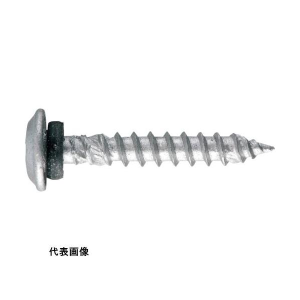金物・建築資材 ねじ・ボルト・ナット 木工用ねじ ●高耐久のポリオレフィン系パッキンによりしっかり防水します。●ねじ頭部はパッキンを包み込む特殊形状です。●特殊先端形状採用により、下地材の木割れを軽減します。●寸法(mm)d：4.3●全長(...