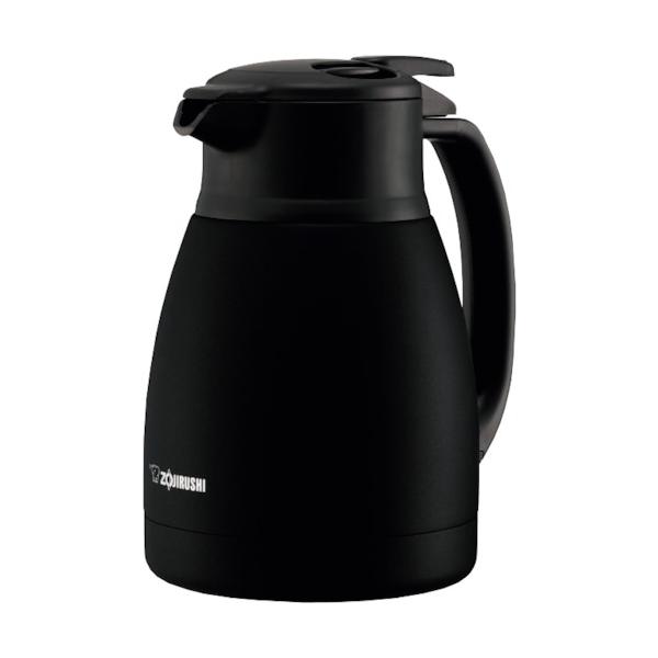 研究用品 厨房用品 容器 ●保温・保冷力が高い「ステンレス真空2重まほうびん」です。●つまむだけでカンタンに開閉できる「ラクラク開閉フタ」を採用しています。●「レバー式せん」で手軽に注げます。●容量(L)：1.0●外形寸法(mm)幅：130...