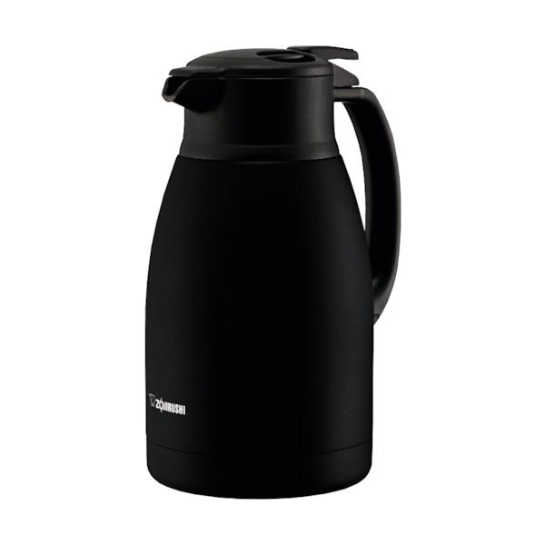 研究用品 厨房用品 容器 ●保温・保冷力が高い「ステンレス真空2重まほうびん」です。●つまむだけでカンタンに開閉できる「ラクラク開閉フタ」を採用しています。●「レバー式せん」で手軽に注げます。●容量(L)：1.5●外形寸法(mm)幅：130...