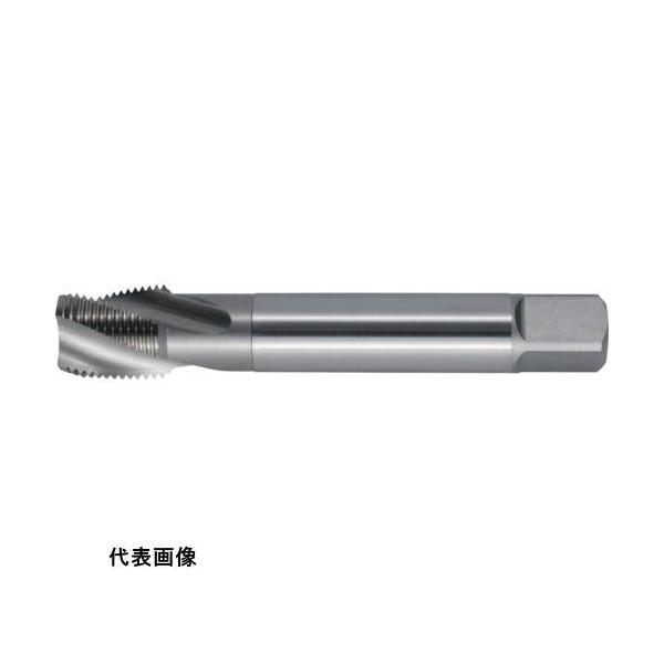 切削工具 ねじ切り工具 管用タップ ●新型ブランク形状により、適正な工具突出し長さを確保できます。●さらに短ねじ形を採用しているため、厚みが制約される機械部品の加工に最適なスパイラルタップです。●止り穴加工用。●被削材：低炭素鋼、中炭素鋼、...