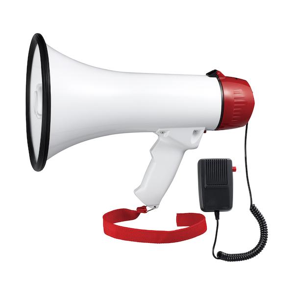 安全用品 安全用品 拡声器 ●サイレン音で非常時に周囲へ注意喚起します。●音声やサイレンの音量を簡単に調整できます。●ハンドマイク付です。●定格出力(W)：10●音声通達距離(m)：約100●内蔵音通達距離(m)：約100●口径(mm)：2...