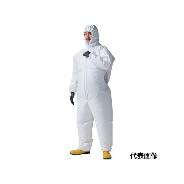 保護具 保護服・防護服 使い捨て保護服 ●暑熱対策品として幅広く使用されている電動ファン付き作業服を着用したまま、その性能を損なわずに汚れを防止します。●・電動ファン付き作業服の汚れ防止用●・清掃、塗装、機械整備、建設現場、解体工事、自動車...