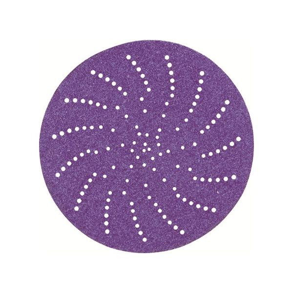 電動・油圧・空圧工具 研削研磨用品 サンダー用ペーパー ●キュービトロン２研磨砥粒を採用し、圧倒的な切れのよさを実現しています。●渦巻状にデザインされた穴により、研磨カスの排出性を高め、目詰まりを低減させ切削性・研磨持続性を向上させます。●...