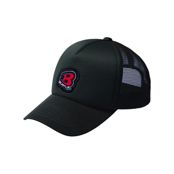 保護具 作業服 作業帽 ●ヘルメット脱帽時の身なりを引き締めます。●色：ブラック●サイズ：フリー●頭囲(cm)：55〜60●フィット調整できるスナップバック採用