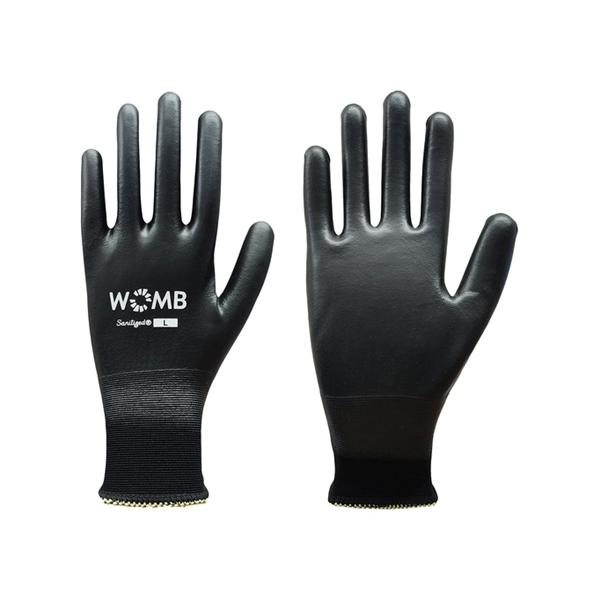保護具 作業手袋 すべり止め背抜き手袋 ●背抜きの甲側をコートする製法で、フィット感と防水性を兼備しています。●ニトリルゴムや天然ゴムと比べ柔らかく突っ張らないため、作業しやすく疲れも軽減します。●15ゲージの編手とポリウレタンによる軽量設...