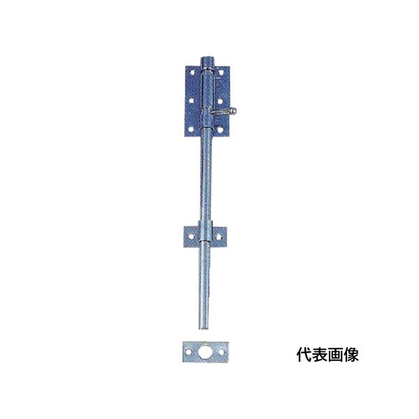 金物・建築資材 建築金物 建築蝶番 ●強固な作りで多くの出入り口でお使いいただけます。●扉などに取り付けられる丸落しです。●長さ(mm)：300●径(mm)：12●心棒１２ミリ●材質：鉄●仕上：ユニクロ●ユニクロ皿木ネジ　3.5×20