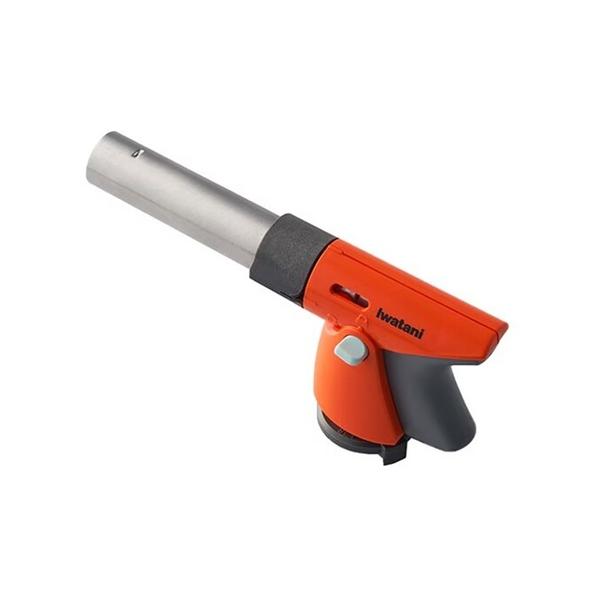 工事・照明用品 溶接用品 ガストーチ ●点火レバーを握ると点火、離すと消火する新構造です。●使用しない時に点火レバーを固定するロックつまみ搭載です。●点火レバーを後方に配置、力の入りやすいデザインです。●ガスの調節つまみを無くし、ワンアクシ...