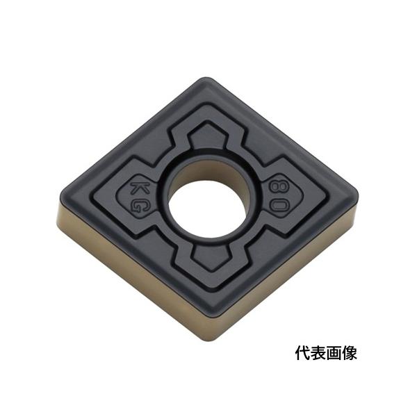 切削工具 旋削・フライス加工工具 刃先交換式工具 ●鋳鉄加工に適した独自コーティングです。●耐摩耗性と耐欠損性を両立しています。●適合被削材：鋳鉄●内接円IC(mm)：12.700●厚さS(mm)：4.76●コーナ半径RE(mm)：0.8