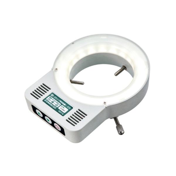 測定・計測用品 光学・精密測定機器 顕微鏡 ●鏡体形状が円筒形で、直径65mm以下の顕微鏡に取付可能な高輝度、長寿命LEDライトです。●照度調整機能付です。●小型、軽量の実体顕微鏡用の照明装置に●適合機種：XTS-SP2、XZ-45N、XT...