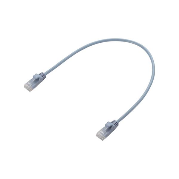 電子機器 電設配線部品 ＬＡＮケーブル ●ケーブルがやわらかく、取り回しがしやすいのでスッキリと配線できる「やわらかLANケーブル」です。●周波数帯域250MHzを保証する、ギガビット・イーサネットの高速通信に最適な「カテゴリー6」に準拠し...