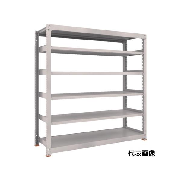 物流・保管用品 物品棚 中量棚（５００ｋｇ） ●ボルトを1本も使用していないボルトレス構造で、分解・組み立て作業が簡単で、作業時間を大幅に短縮できます。●棚の段変更が、25mmピッチで、自由に調整、変更ができます。●高さ、奥行が同じであれば...