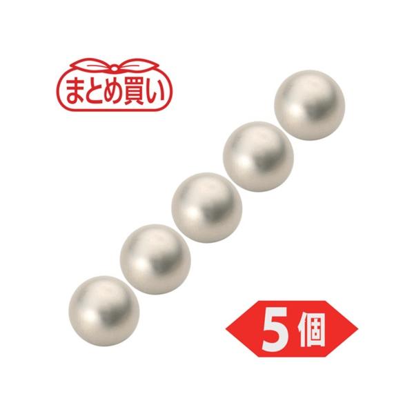 工作機工具 マグネット用品 マグネット素材 ●5個で1パックのお買い得品番です。●ボール形状で掴みやすいです。●磁力が強いネオジム磁石です。●センサーやモーター部品、装飾用として。●表面磁束密度(T)：0.55●外径(mm)：8●色：シルバ...
