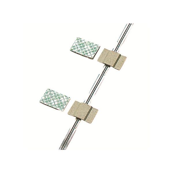 測定・計測用品 工業用計測機器 漏水探索器 ●センサーを固定する両面粘着テープ付ステッカーです。●センサーや電線の固定、取り外しが容易に行えます。●両面粘着テープ付●センサーS-1F型専用●漏水検知器用ステッカー　センサーS−1F型専用　(...