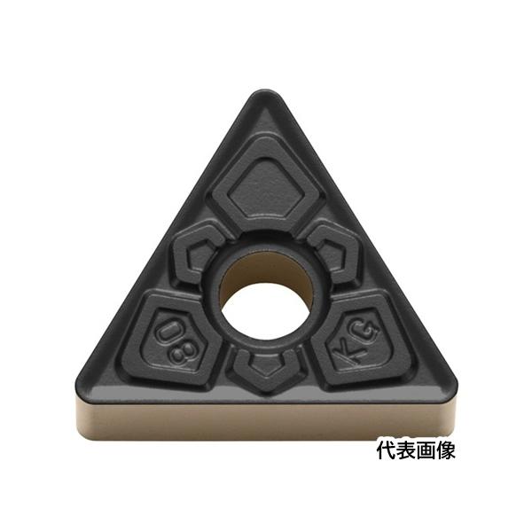 切削工具 旋削・フライス加工工具 刃先交換式工具 ●鋳鉄加工に適した独自コーティングです。●耐摩耗性と耐欠損性を両立しています。●適合被削材：鋳鉄●内接円IC(mm)：9.525●厚さS(mm)：4.76●コーナ半径RE(mm)：0.8