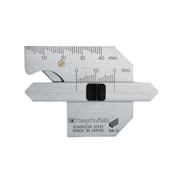 測定・計測用品 測定工具 ゲージ ●溶接の余盛・すみ肉・脚長などの測定が1つでできるのが当社の溶接ゲージです。●指かけ付で手袋をしたまま快適に操作が可能です。●溶接作業のスピ−ドアップと品質管理等の合理化に最適です。●堅牢、軽便で携帯に便利...