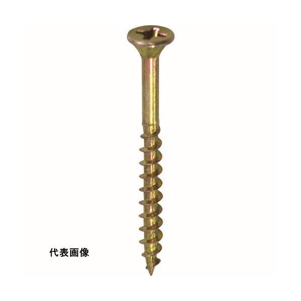 金物・建築資材 ねじ・ボルト・ナット 木工用ねじ ●頭部下のフレキ加工で木材を切削し、頭浮きを防ぎます。●軸が細く、先端足割れ加工のため木割れしにくいです。●寸法(mm)d：3.3●全長(mm)：30●ねじ部長さ(mm)：20●タイプ：半ネ...
