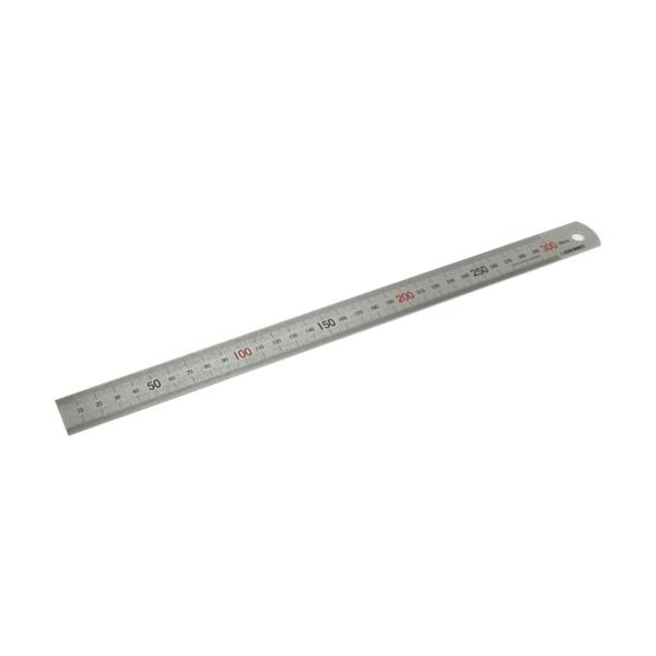 測定・計測用品 測定工具 直尺 ●背面にはミリ、インチ換算表が印字されています。●様々な物の計測に。●全長(mm)：335●測定範囲：300mm●最小目盛(mm)：0.5●最小目盛：0.5mm●収納ケース付き●ステンレス●収納ケース×1●※...