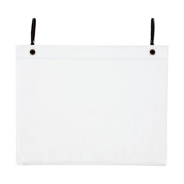 安全用品 標識・標示 安全標識 ●パソコン等で作成したオリジナルの文字や絵柄の表示が簡単にできます。●ポケット内の表示用紙を差替えれば、使い回しができます。●雨が入りにくい防雨構造です。●取付けも取外しも簡単です。●使用頻度の高いサイズを揃...