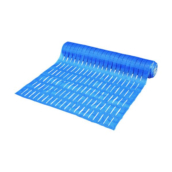 安全用品 安全用品 工事用フェンス ●道路工事や通路の確保、敷地の囲いなどで幅広く利用いただけるメッシュ生地のフェンスです。●軽量ですが耐久性、耐衝撃性に優れています。●現場の仮囲いや間仕切りに。●色：青●長さ(m)：50●幅(mm)：10...