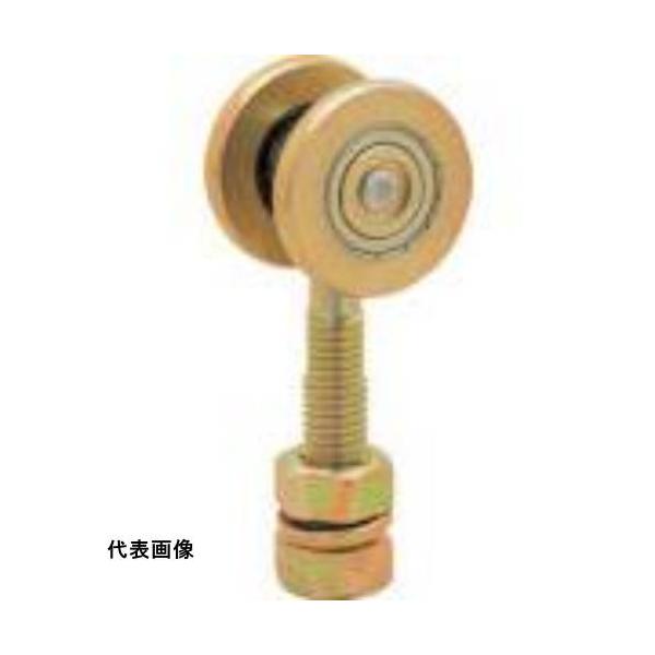 金物・建築資材 建築金物 ドアハンガー ●トラックレール（ハンガーレール）用のベアリング入仕様の単車で耐久性に優れています。●軽量〜重量建具・ビニールシート(カーテン式)・作業工具吊り・軽量物の運搬など、様々な用途としてご利用いただけます。...