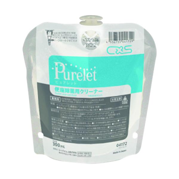 清掃・衛生用品 清掃用品 洗剤・クリーナー ●便座を清潔で安心な状態にするアルコール剤の除菌クリーナーです。●専用ディスペンサーにセットして使用します。●便座の除菌●容量(ml)：300●液性：中性●本体サイズ：W125×H135×D70m...