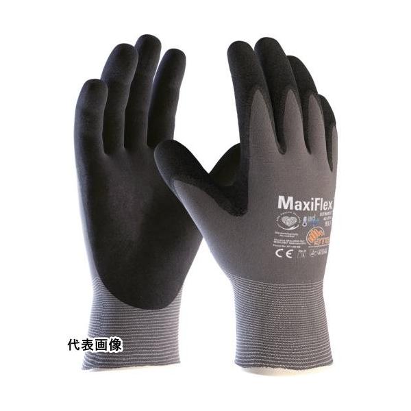 保護具 作業手袋 すべり止め背抜き手袋 ●特許取得のマイクロ発泡ニトリルコーティングは熱と蒸れを360°全方向から放出し、手の温度を最適に保ちます。●AD-APTテクノロジーが天然の冷却成分を放出することにより温度と湿度を抑えます。●従来の...